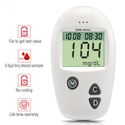 Buy 10 memories portable blood glucose meter, Good quality 10 memories ...